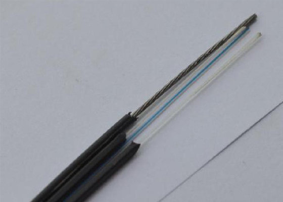 Self Supporting 2 Core Fiber Cable , Figure 8 Fiber Optic Cable For Home Network