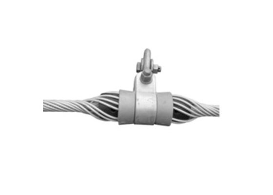 Aluminium ADSS Cable Accessories Strain ADSS Cable Suspension Clamp