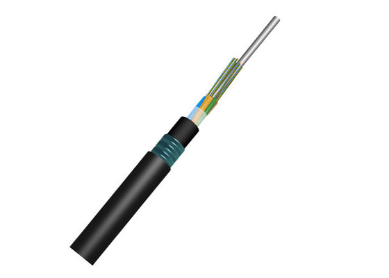 G652D Outdoor Fiber Cable , Armored And Double Sheathed 24 Core Fibre Cable GYTY53