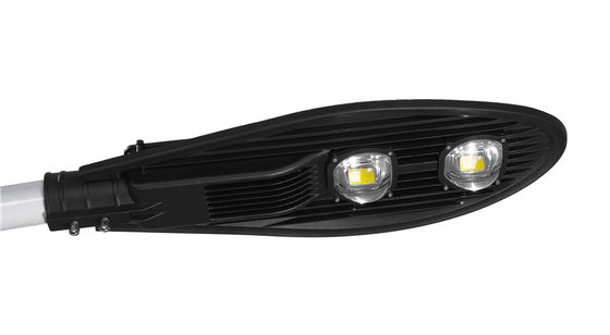 Aluminum Housing Outdoor Led Street Lights Black No UV Or IR