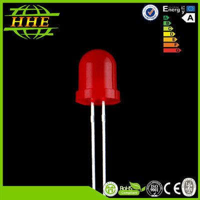 Diffused Lens Red Blue Green Yellow 8mm LED Diode 2.0-2.4V / 3.0-3.4V