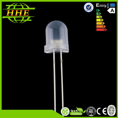 Diffused Lens Red Blue Green Yellow 8mm LED Diode 2.0-2.4V / 3.0-3.4V