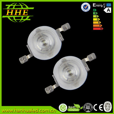 1W 460nm blue high power led light diode 60lm - 70lm with 120 degree viewing angles