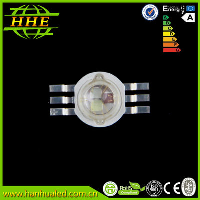 RGB 6-pin 3w EPILEDS chip high power LED diode , super bright LEDs