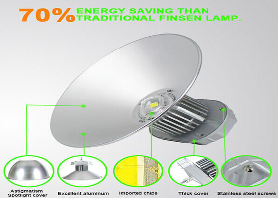 Grey 300 Watt LED High Bay Replacement Lamps 6500K - 8000K Eco - Firendly