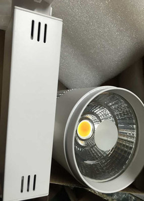 High Power 20W COB LED Track Lighting CE ROHS Certificated 1800lm IP44