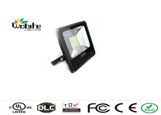 SLIM Black Grey LED Flood Lighting IP66 SMD 10W Floodlight With Epistar Chip