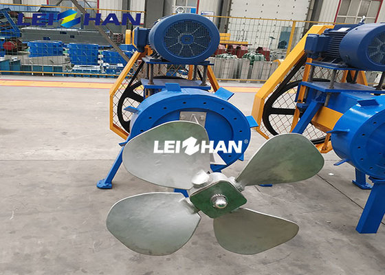 Industrieller Quirl für das Papier, das 500 - 1800mm Vane Diameter zermahlt