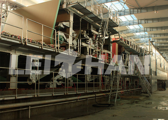 7.5KW Power Kraft Paper Machine In Kraft Paper Production Line