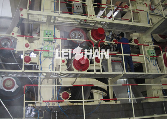 200T Corrugated Cardboard Paper Production Line Equipment High Efficiency CE ISO9001