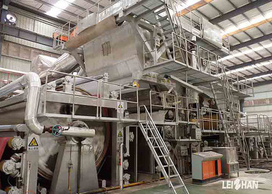 2850mm Crescent Former Toilet Paper Making Maschine für Papieranlage