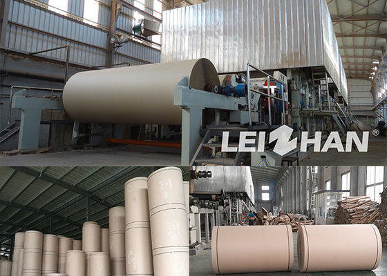 Linie 800m/Min Corrugated Paper Recycling Production