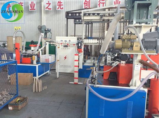 A practical and inexpensive fireworks paper tube machine