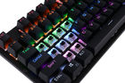 Durable Wired Gaming Keyboard GK100 RGB Backlight Keys DC5V 250mA HP Standards