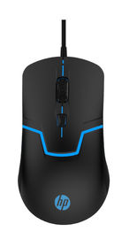 High Sensitivity Wired Gaming Mouse HP M100 0.7mm Key Route Colorful Lighting Effect