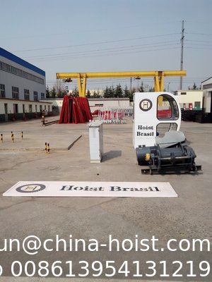 Self Erecting Hammer Head Tower Crane 10 ton 65 m Boom Building supplier