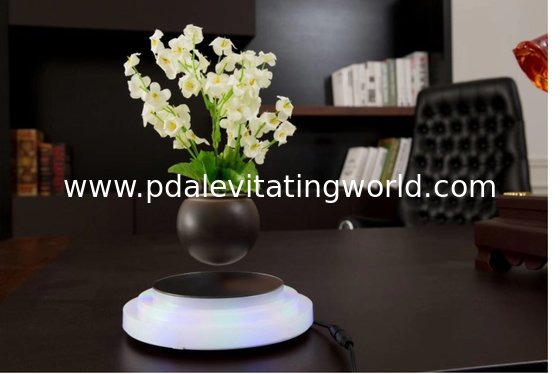 new beauty gift magnetic levitation air bonsai pot , floating plant pot display stands
