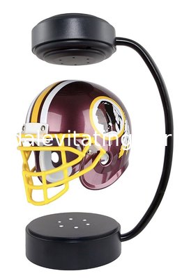 new magnetic levitation floating NFL Hover Helmet  levitating hover helmet display stands