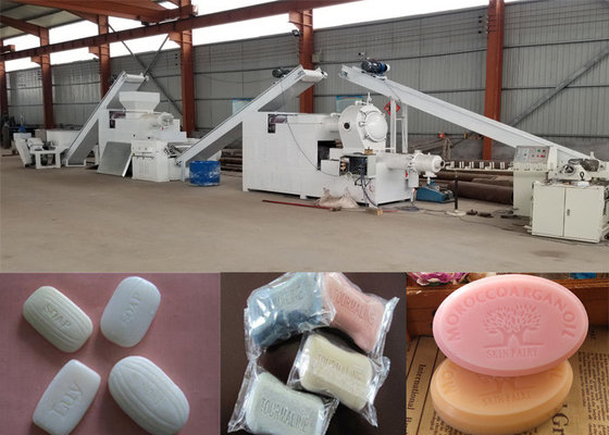 Toilet Bar Soap Making Machine 39kw With 300-2000kg Per Hour Capacity