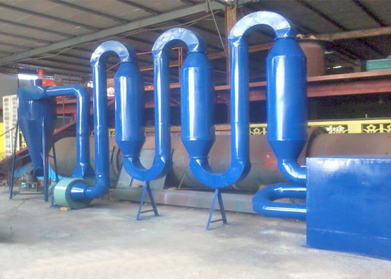 Customized Blue Biomass Drying Machine , Small Sawdust Drying Equipment