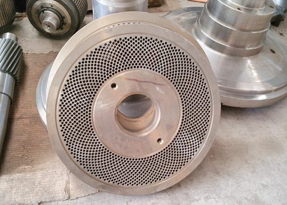 Flat Die Pellet Mill Spare Parts Flat Die Mold Matrix With 42CrMnTi Raw Material