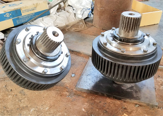 Vertical Ring Die Pellet Mill Parts , Pellet Making Machine Roller With Jump Ring