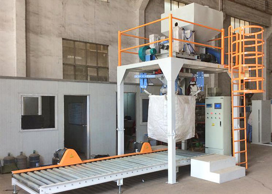 10-40 bags/h Jumbo Bag Packaging Machine , Wood Pellet Ton bag Bagging Machine