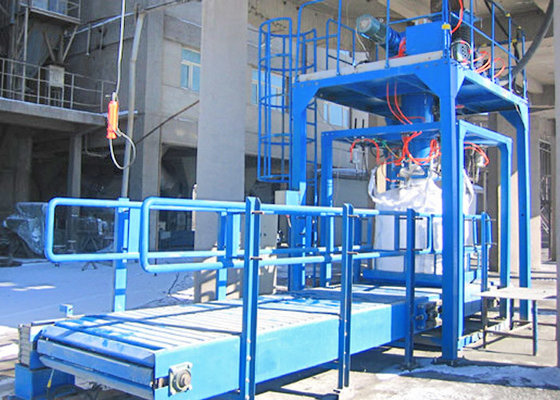 10-40 bags/h Jumbo Bag Packaging Machine , Wood Pellet Ton bag Bagging Machine