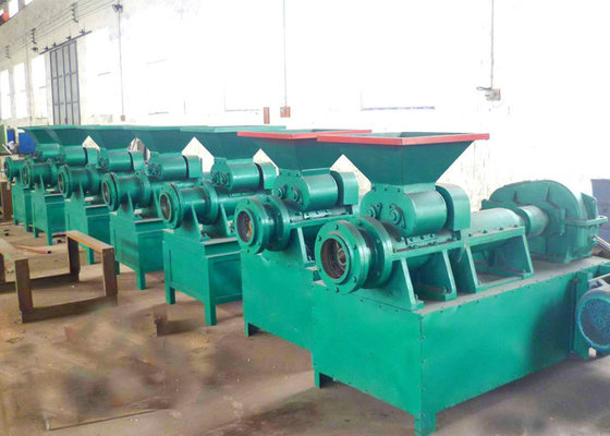 Easy Operate Auxiliary Equipments Charcoal Powder Briquetting Machine