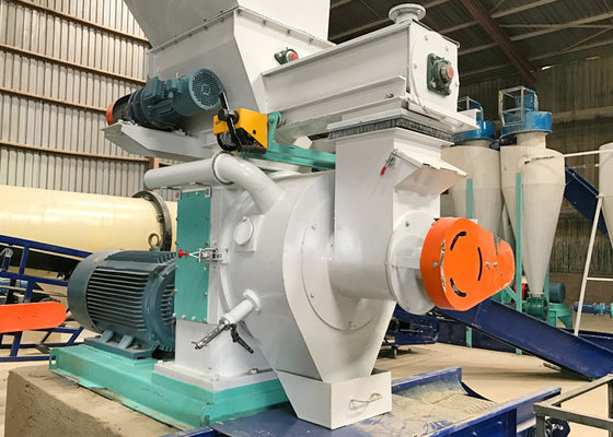 1-20T/Hr Sawdust Biomass Grass Peanut Shell Chips Wood Pellet Making Machine