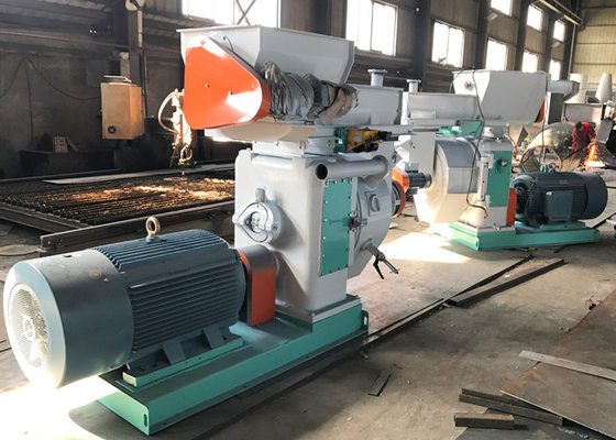 1000-1200kg/H Ring Die Wood Pellet Mill Make Wood Pellets