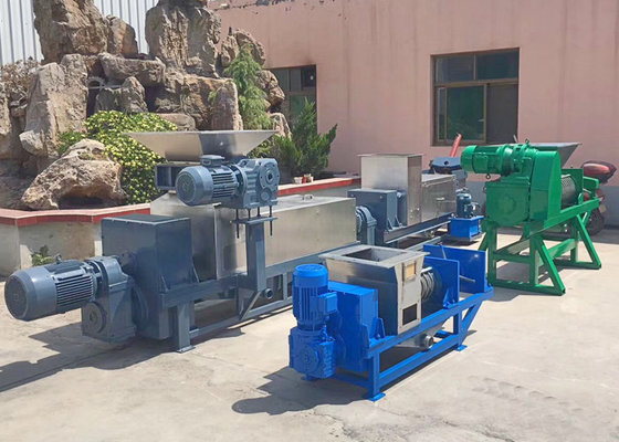 Easy Operate Dewatering Screw Press Machine For Kitchen Garbage EFB Fiber And Vegetable
