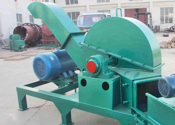 Electric Motor Commercial Wood Chipper Machine With Disc Chipper Type