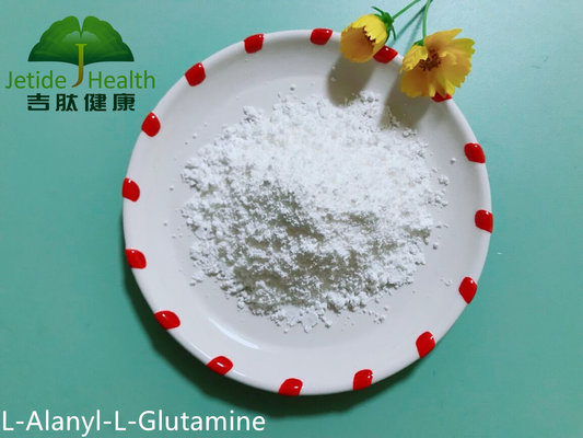 L- Alanyl-L-Glutamine Powder Dipeptide Molecule , Functional Beverage Ingredients
