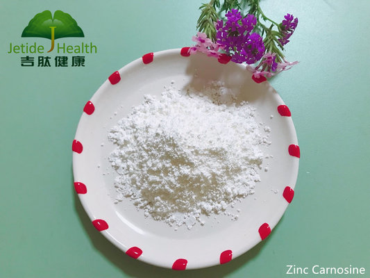 Zinc Carnosine Supplement Nutraceutical Ingredients White Powder Food Grade