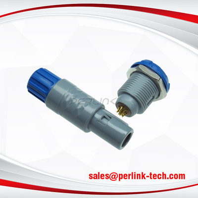 1P 5pin Compatible LEMOs Plastic Circular Connector supplier