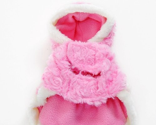Berber fleece medium dog clothes Coat / poodle clothing M / L / XL Size