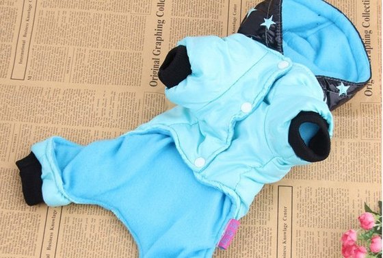 Pet Winter Medium Dog Clothes Jumpsuits Cotton / Jacket For Poodle