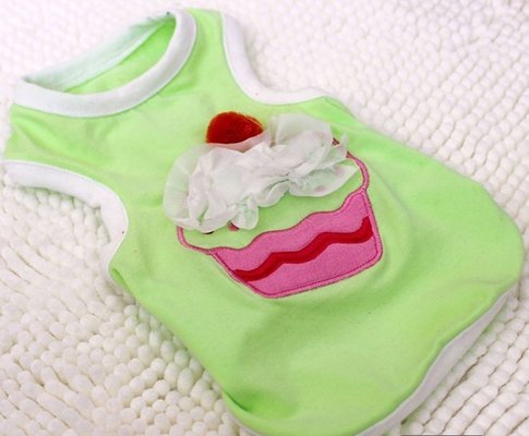 Summer Colorful Cotton Medium Dog Clothes t Shirt Sports For Family