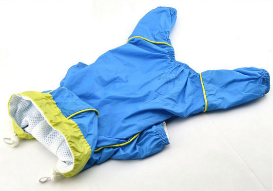 Blue Dog Puppy Pet Waterproof Rainwear / Rain Coat XS - XXL Personalized