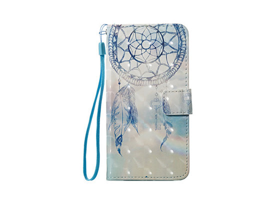 Cards Pocket IPhone X Phone Case Blue Color Full Cover Protection SGS