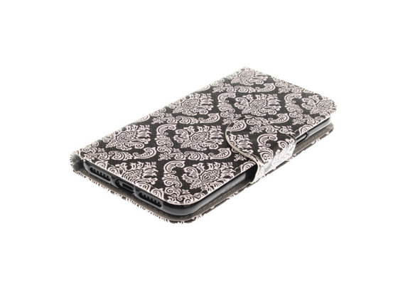 Protective Magnetic Leather Case , Custom Made Iphone Case With Card Holder