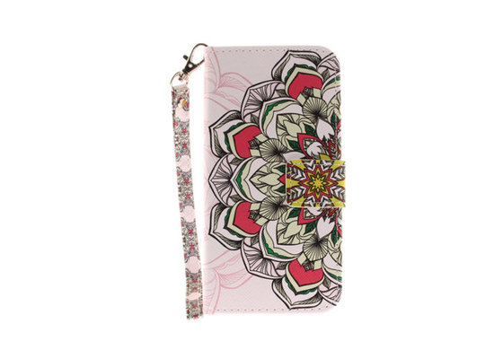 Customized Womens Iphone Wallet Case , Pu Leather Iphone Card Case OEM