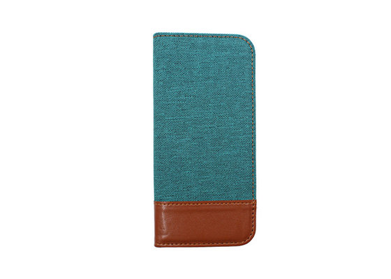Scratch Resistance Plain Phone Cases , PU Iphone 6 Leather Case Mixed Color