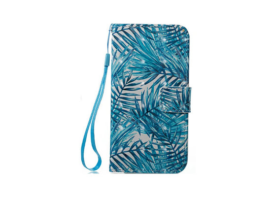 Hawaii Blue Leaves Apple Cell Phone Cases Smooth Surface Full Covered Protection