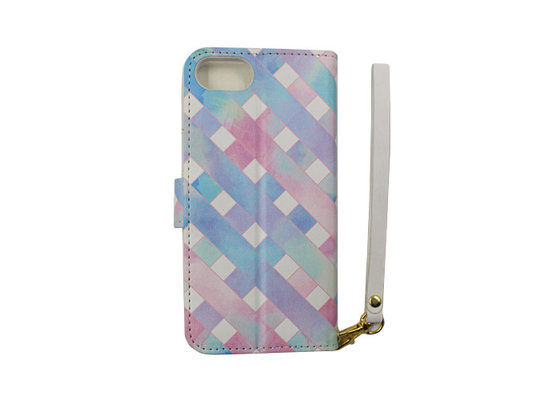 Protective Smartphone Wallet Case , Leather Flip Phone Case With Belt Loop