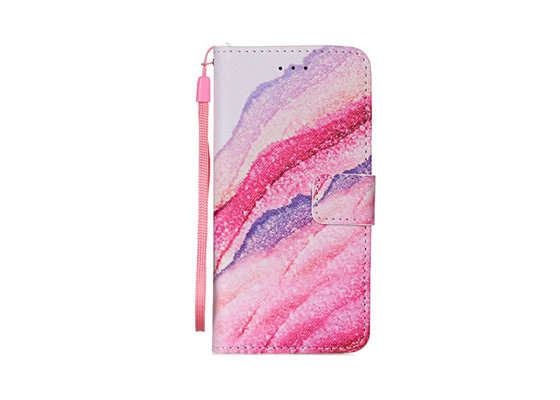 Multi Function Scratch Resistant Phone Case Dustproof Lightweight Pink Color