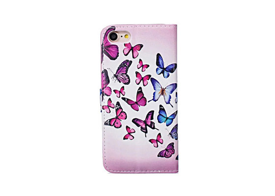 Good Flexibility Iphone 7 Mobile Phone Cases , Pink Wallet Phone Case OEM