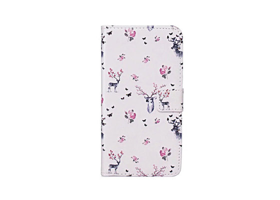 Floral Cell Protective Phone Cases Anti - Skid Smooth Surface Easy Installation