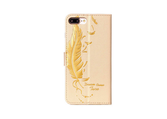 Luxury Style Gold Custom Made Phone Cases Tpu Material Easy Installation